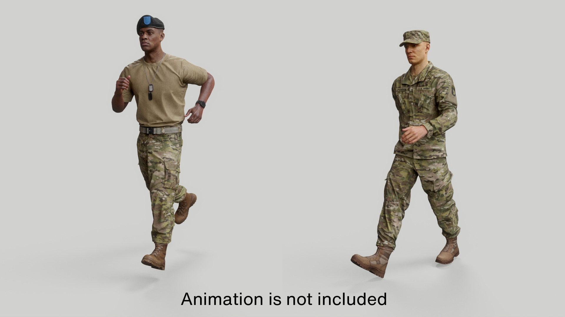 3D US Military Private Soldier Model - TurboSquid 2285062