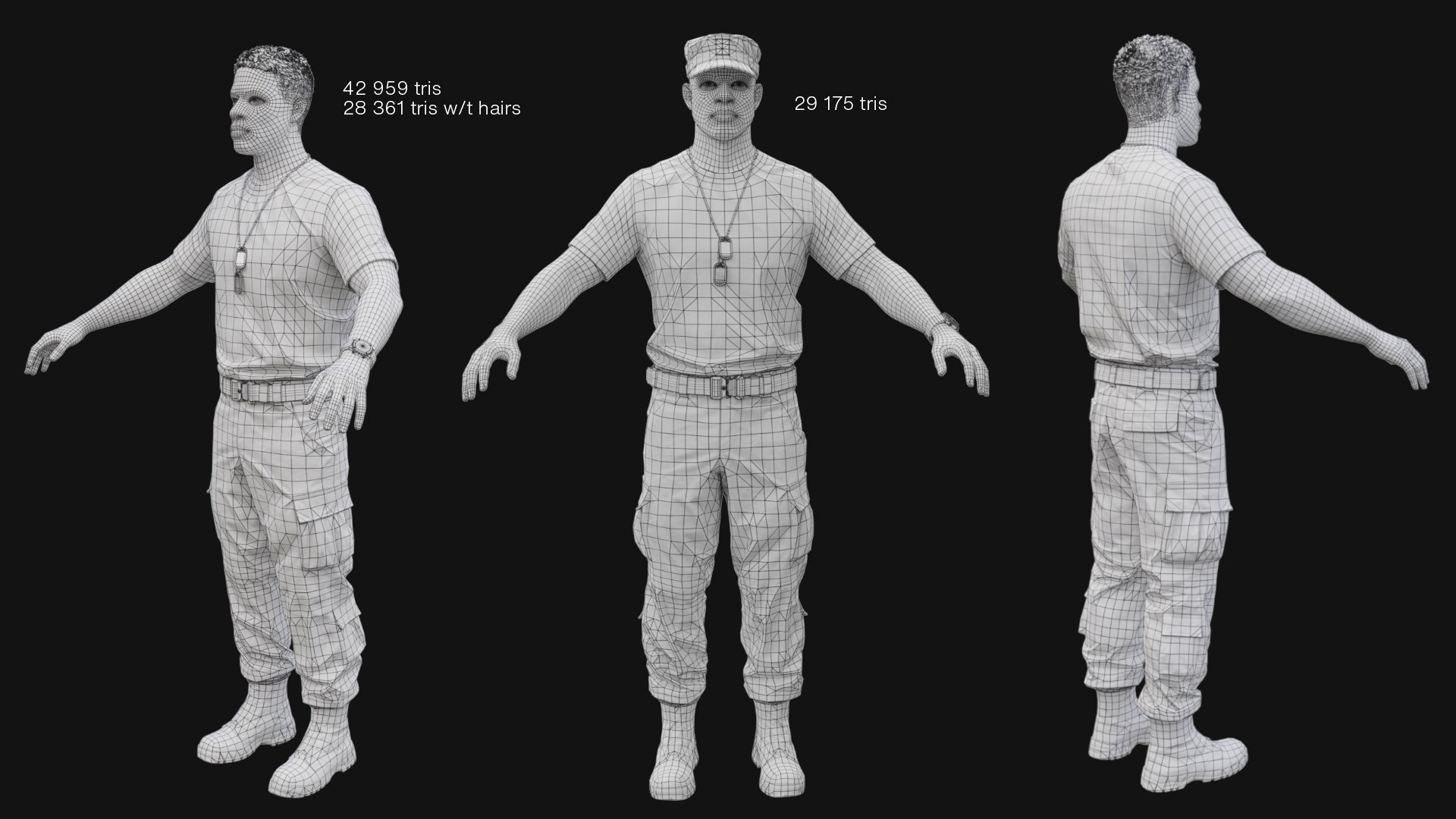 3D US Military Private Soldier Model - TurboSquid 2285062