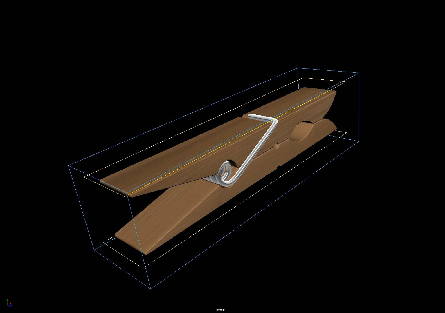 Clothespin Rigged 3D Model - TurboSquid 1455056