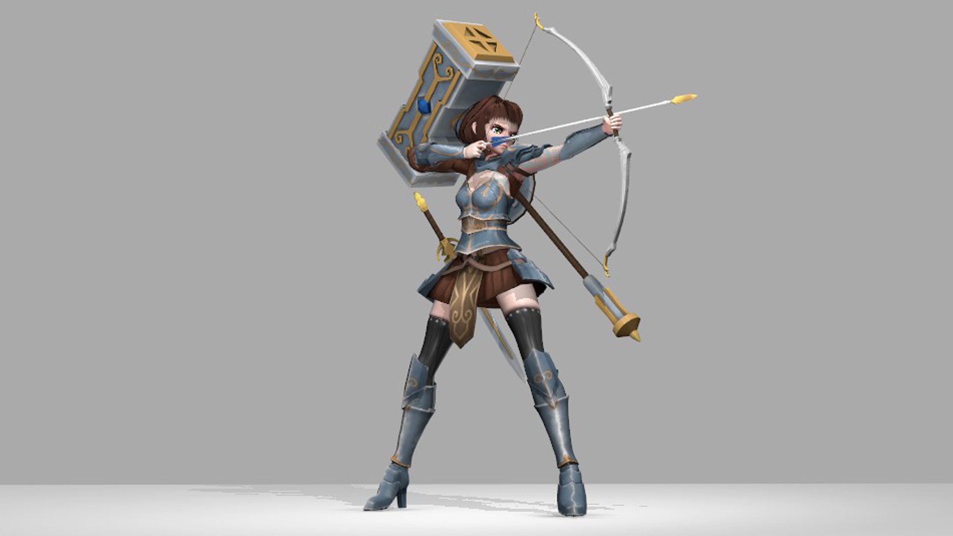Talia Anim Rig 3D Model - TurboSquid 2467150