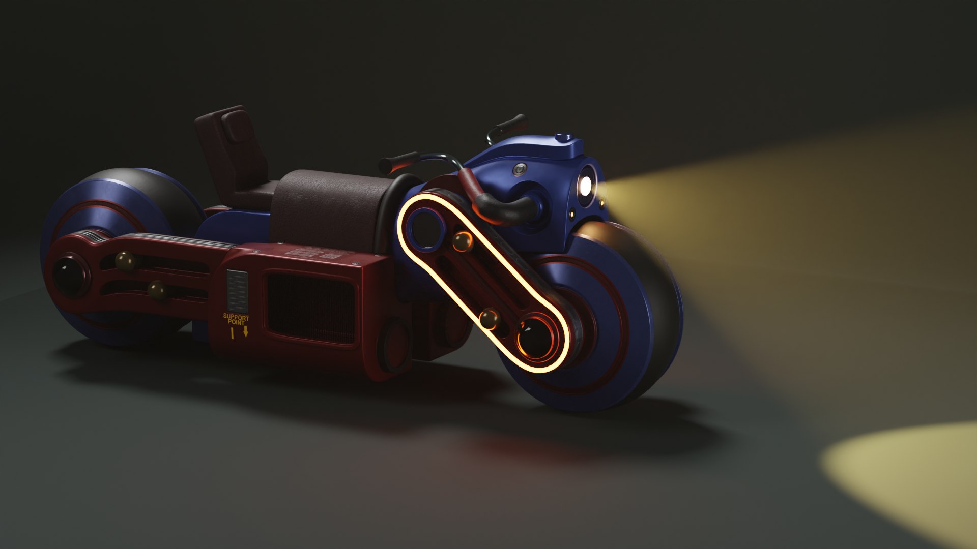 Motorcycle 3D - TurboSquid 2151905