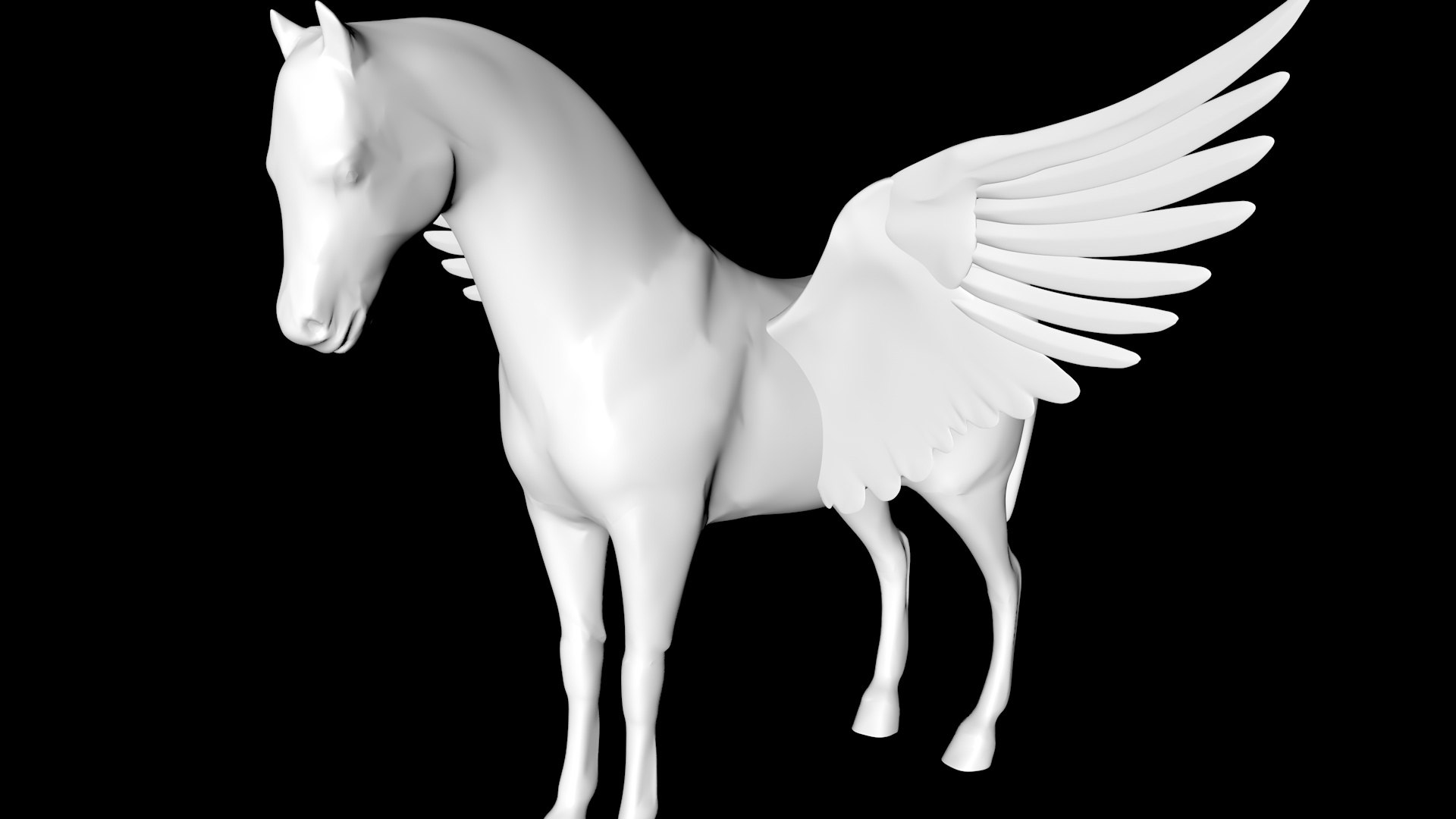 Pegasus model - TurboSquid 1690097