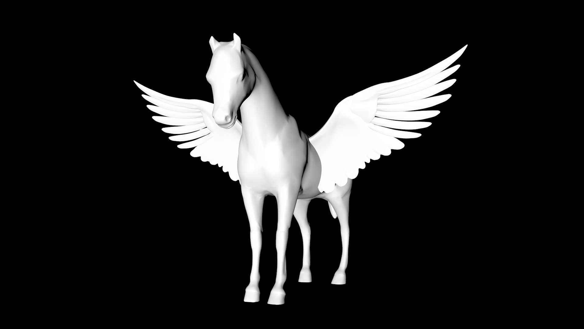 Pegasus model - TurboSquid 1690097