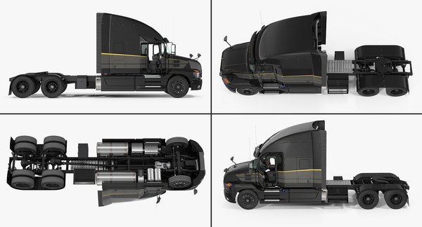 3D mack anthem truck 2018 - TurboSquid 1300233