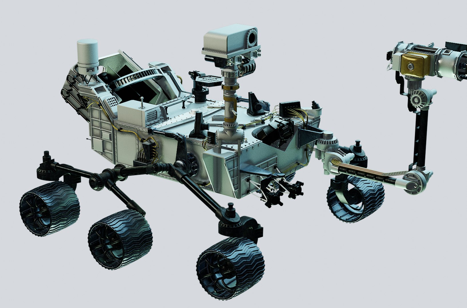 3D Model Mars 2020 Rover - TurboSquid 1441645