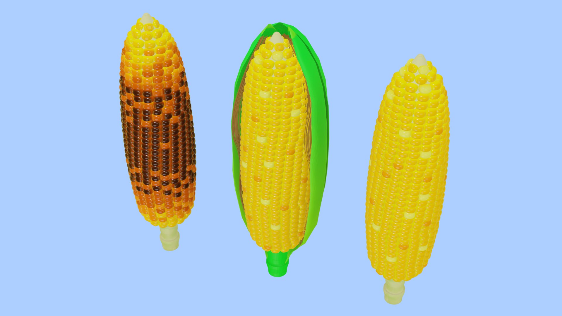 3D Model Corn - TurboSquid 2025659