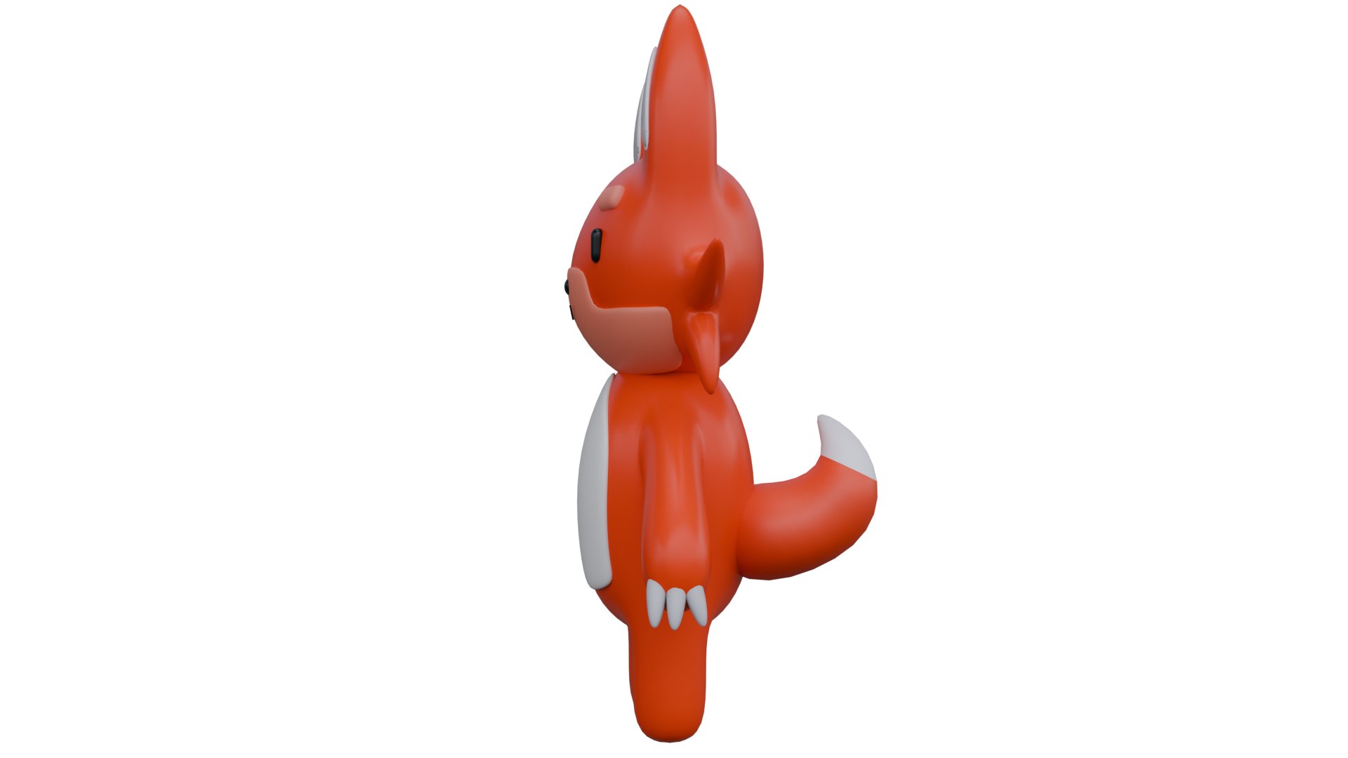 Cartoon Fox Rigged Model - TurboSquid 2229238