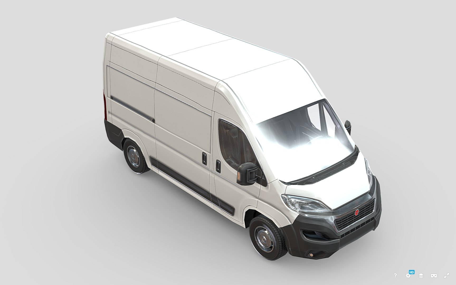 Fiat Ducato Panel Van 2014 Model - TurboSquid 2372649