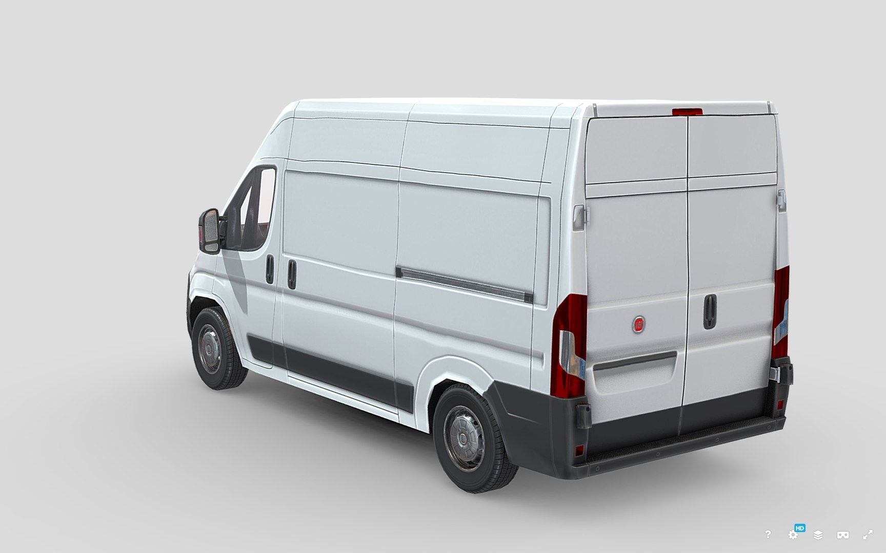Fiat Ducato Panel Van 2014 Model - TurboSquid 2372649