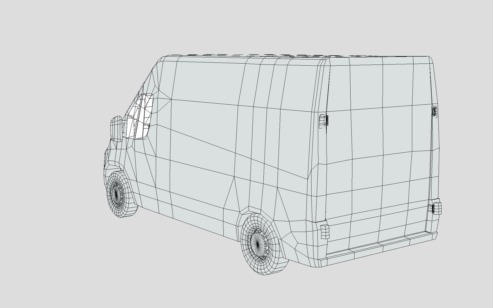 Fiat Ducato Panel Van 2014 Model - TurboSquid 2372649