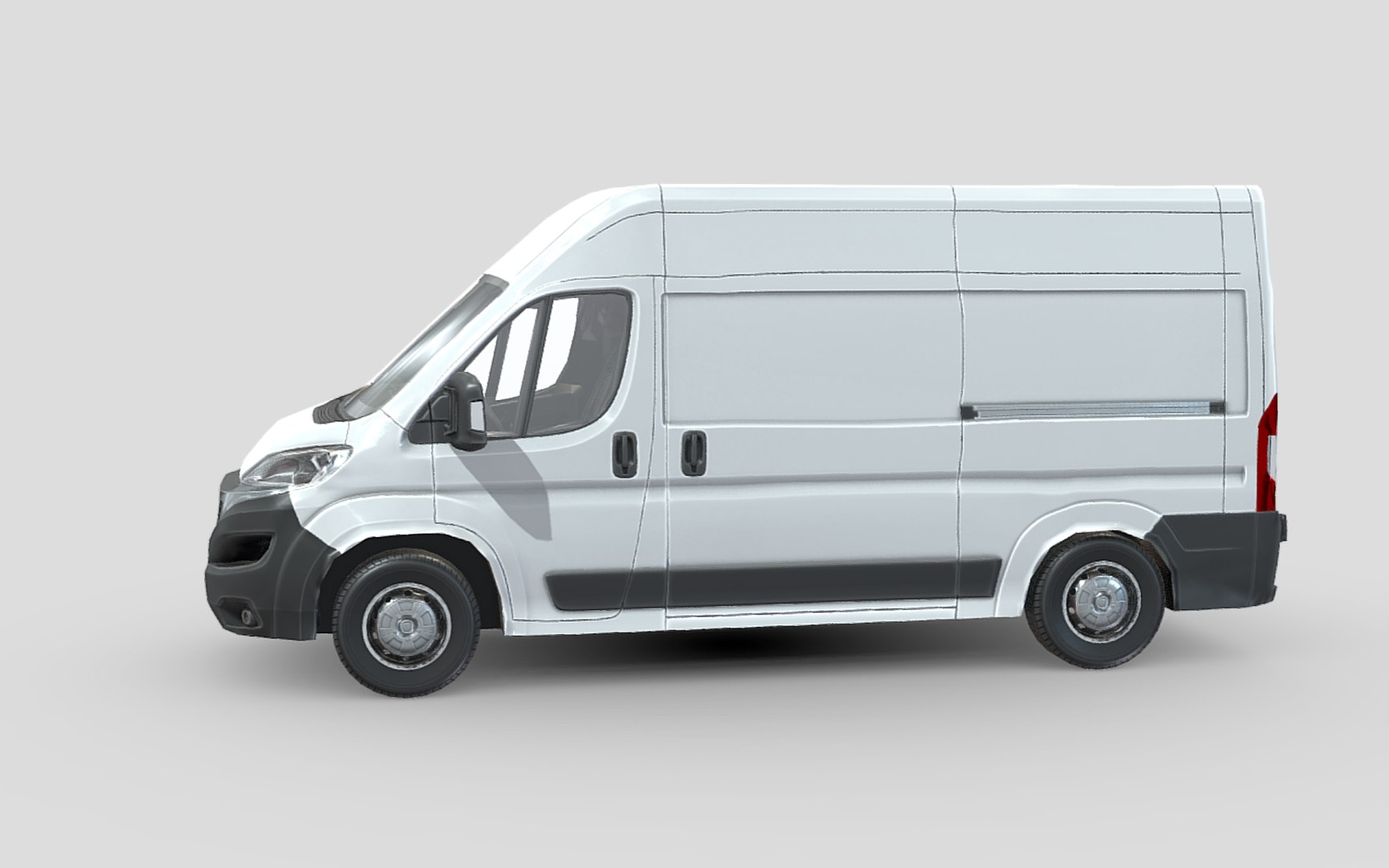 Fiat Ducato Panel Van 2014 Model - TurboSquid 2372649