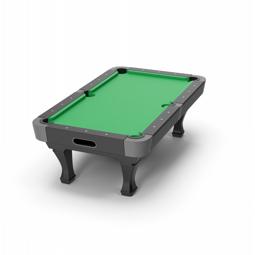 Billiard Pool Table Model - TurboSquid 2188406