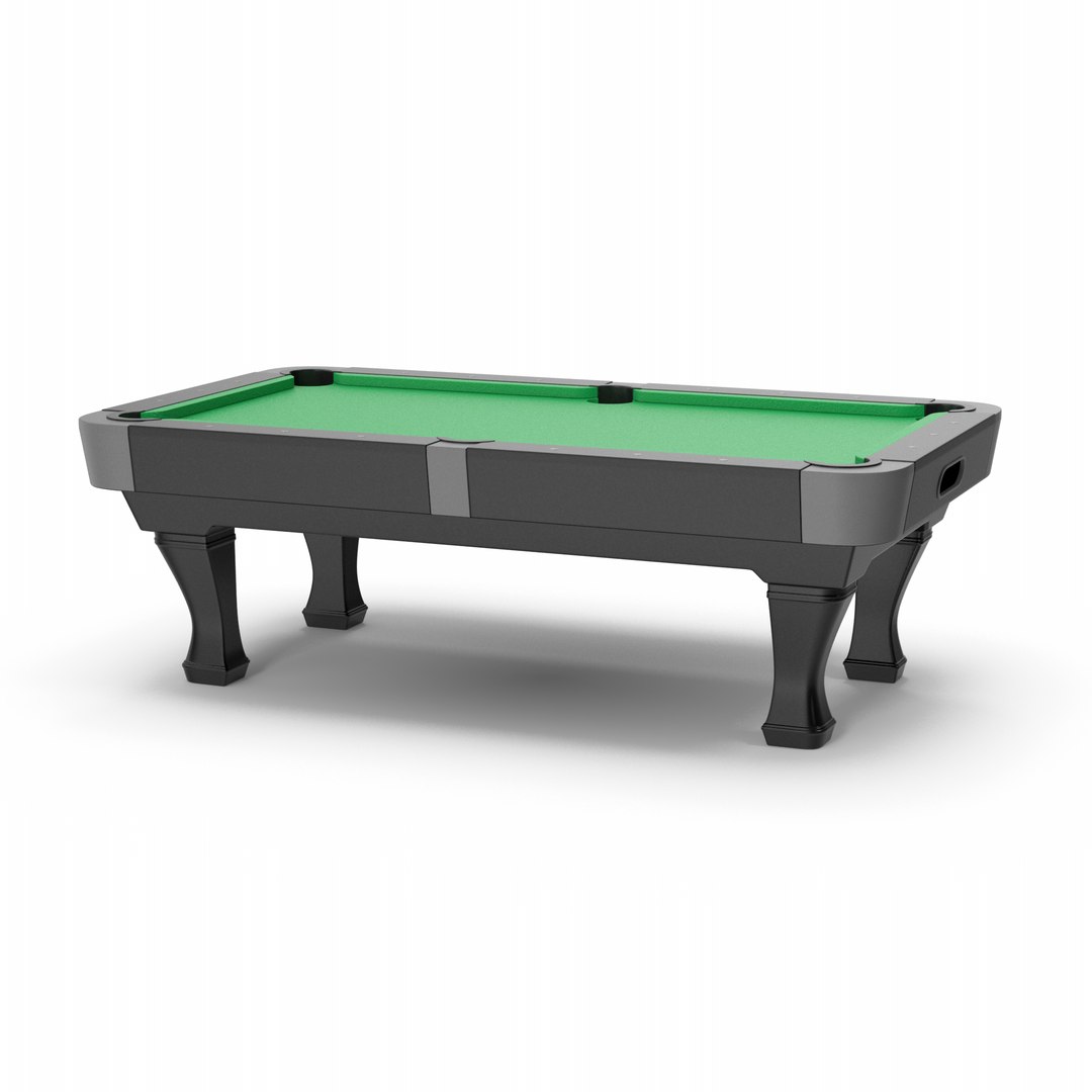 Billiard Pool Table Model - TurboSquid 2188406