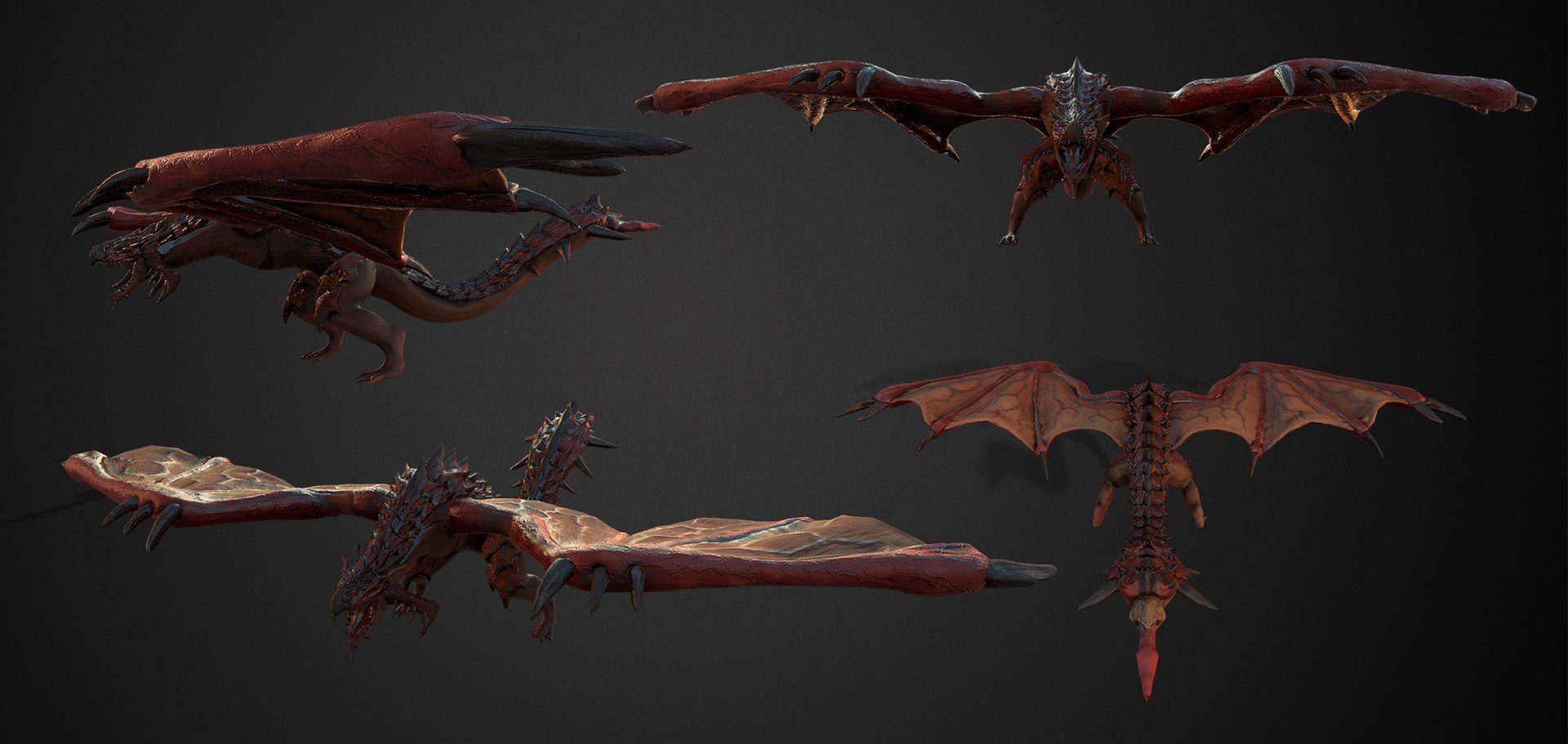 3D Model Rathalos - TurboSquid 1475632