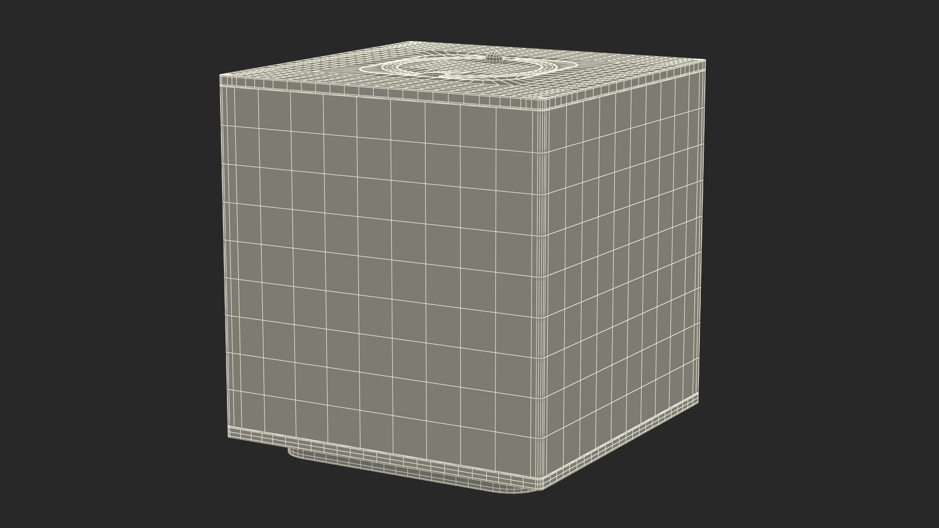 Fish Tank White Cube 3D - TurboSquid 2134049