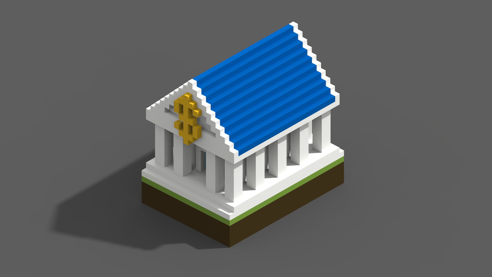 Voxel City Buildings 3D Model - TurboSquid 1275858