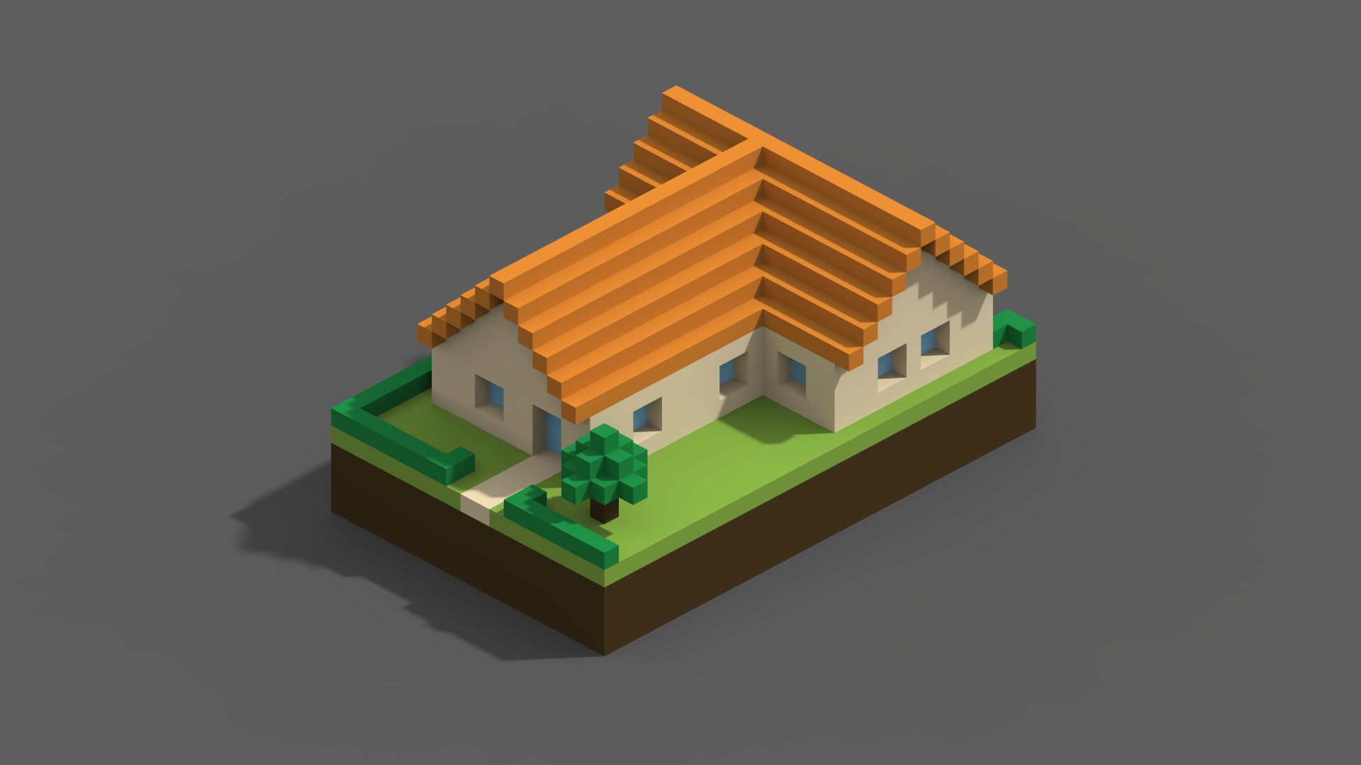 Voxel City Buildings 3D Model - TurboSquid 1275858