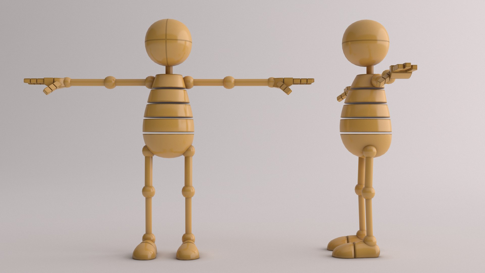 3D Character Cartoon Rigged Model - TurboSquid 1472641