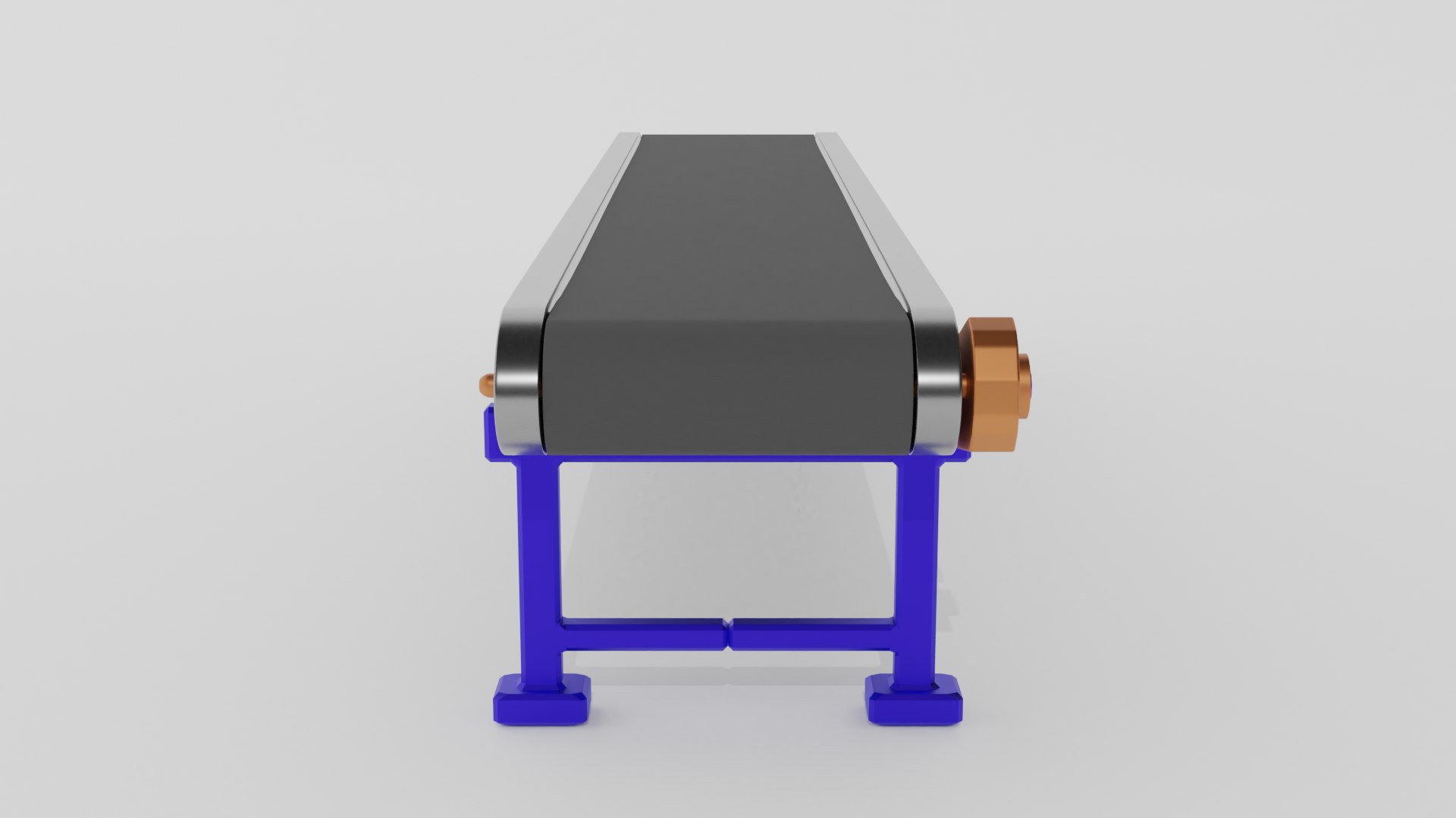 3D Model Belt Conveyor - TurboSquid 1741888