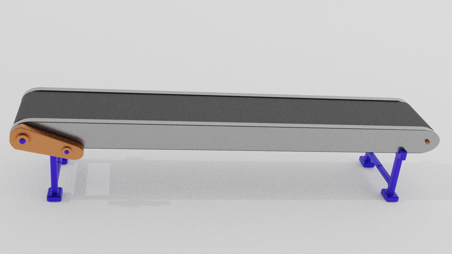 3D Model Belt Conveyor - TurboSquid 1741888