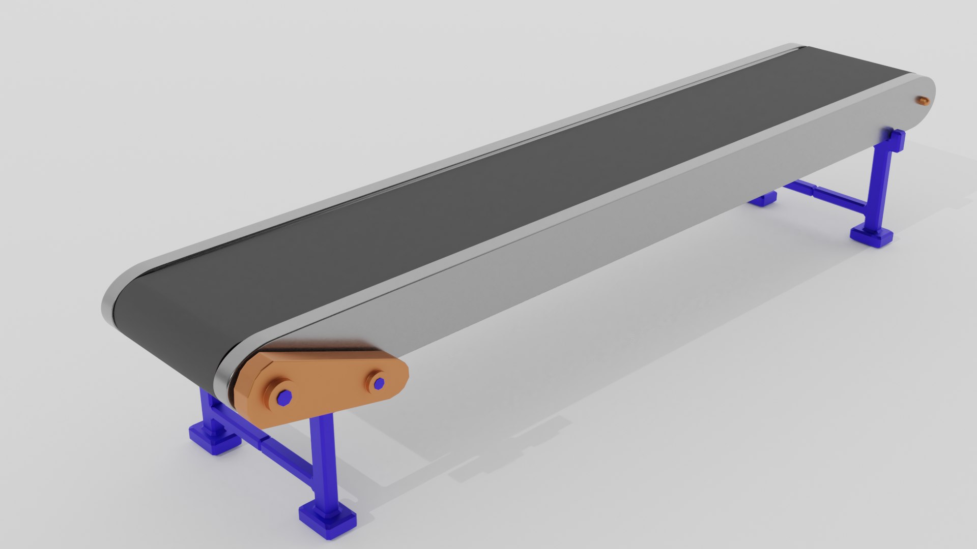 3D Model Belt Conveyor - TurboSquid 1741888