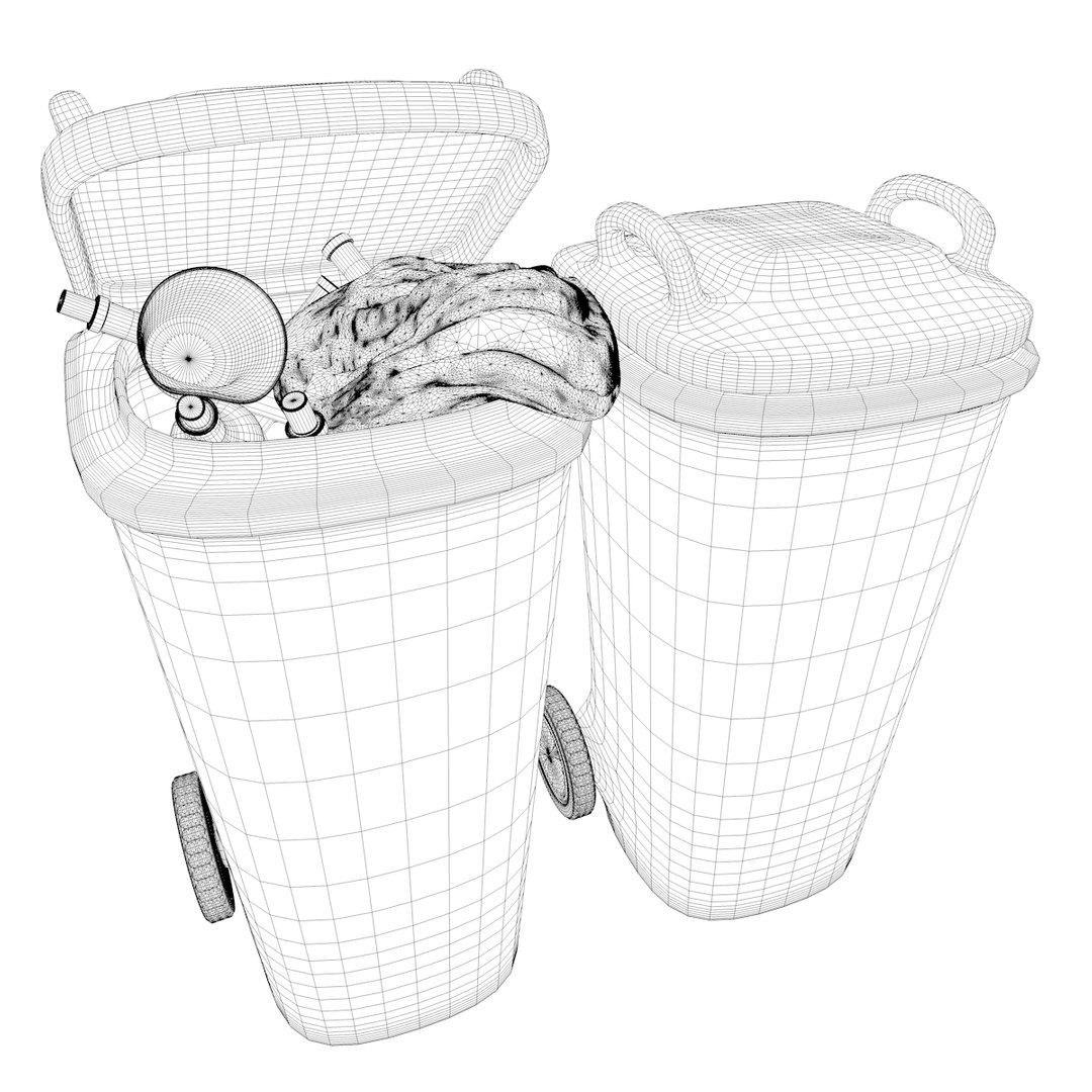 C4d Garbage Bag Trash