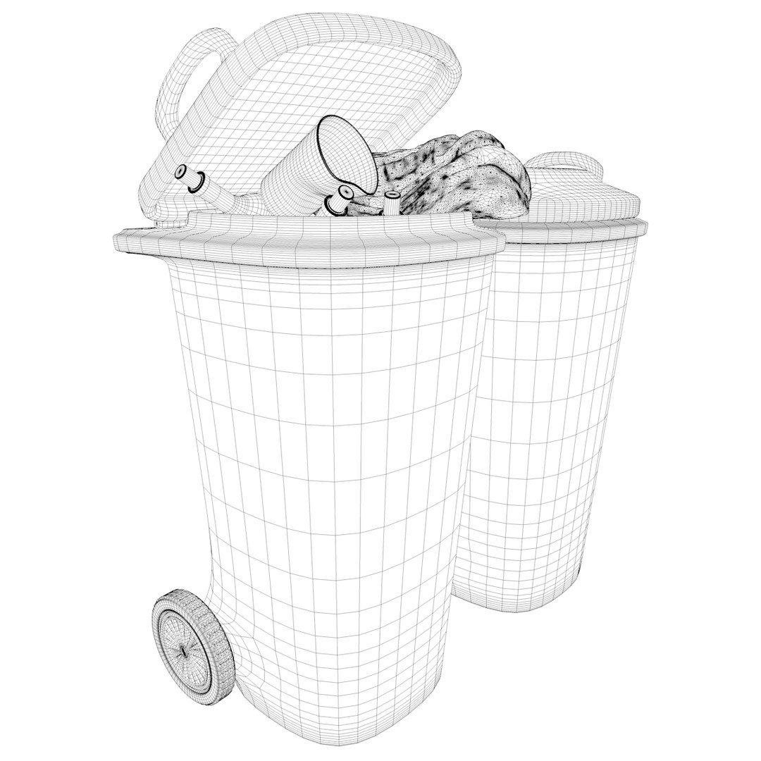 C4d Garbage Bag Trash