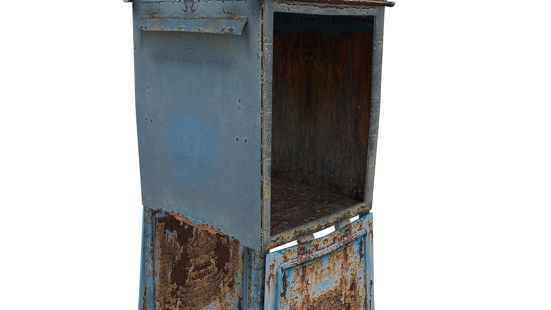 3D Post Box 01 03 F Model - TurboSquid 1764554