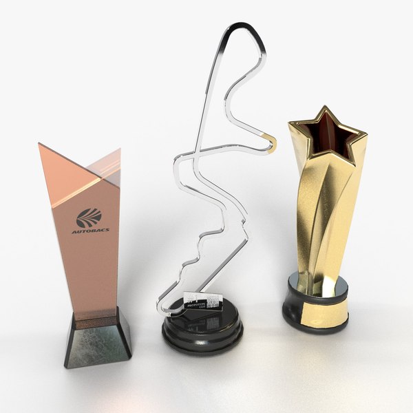 Racing Trophies 3D model - TurboSquid 1760782