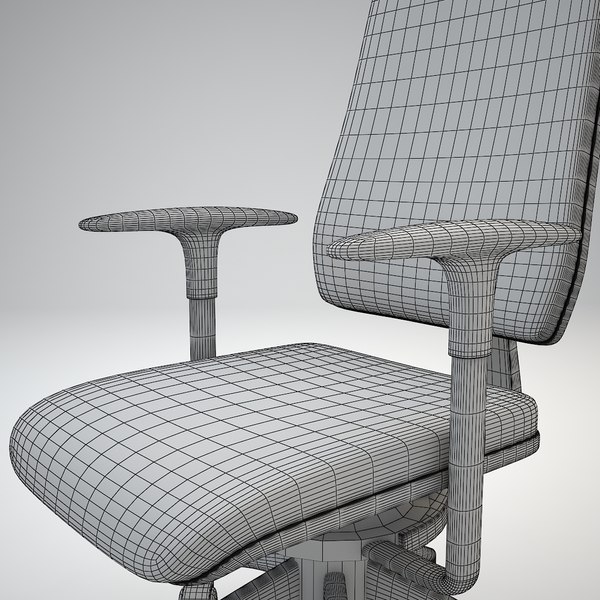3d office chair