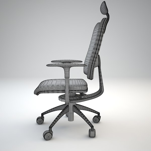 3d office chair