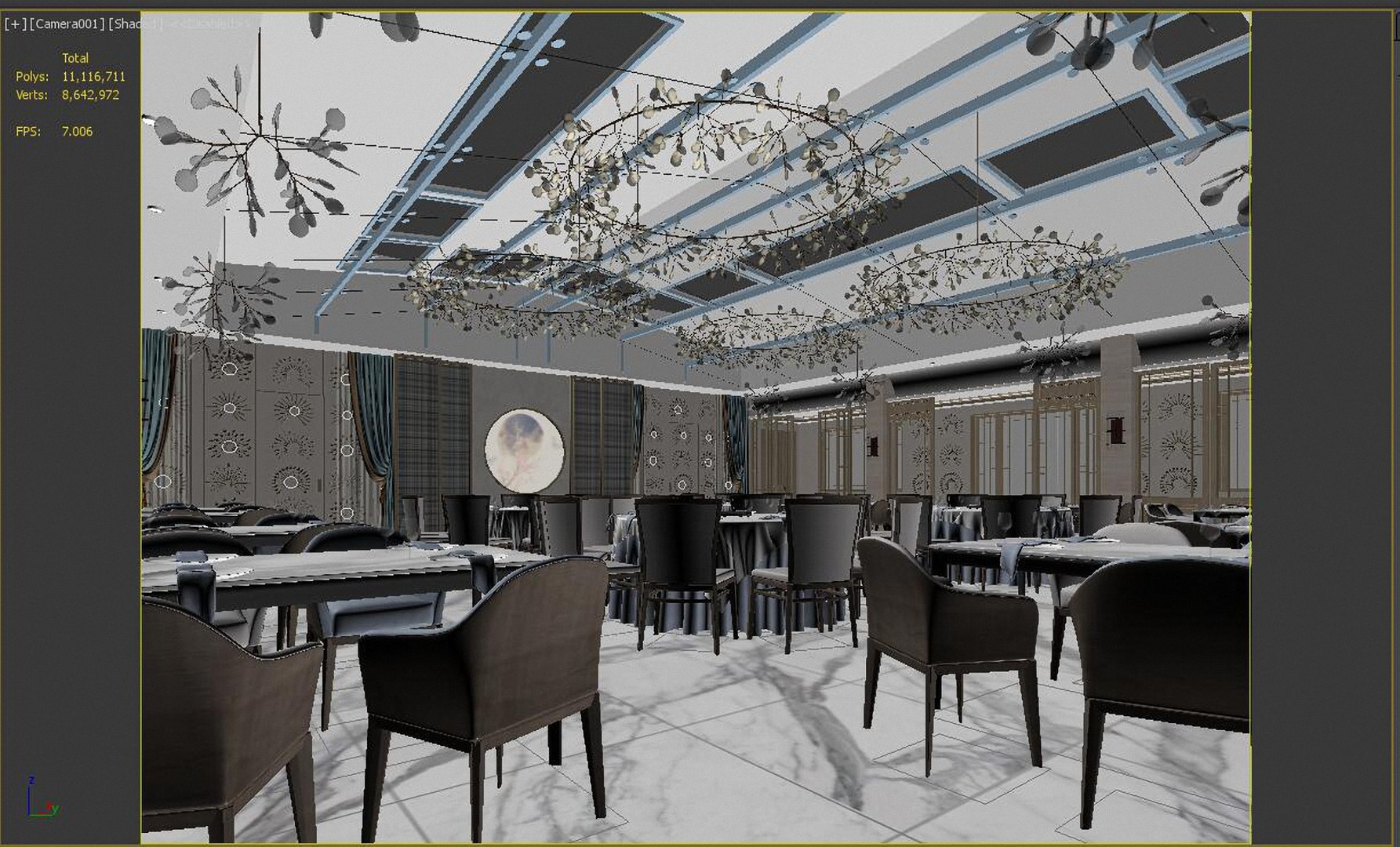 Restaurant 3D Model - TurboSquid 2375577