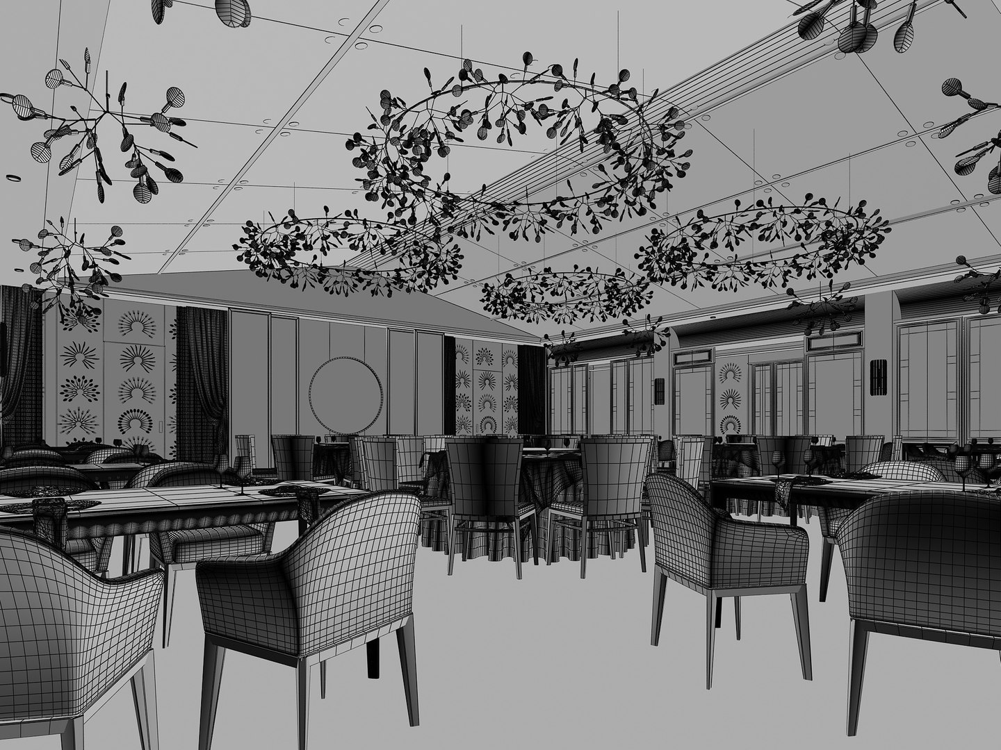 Restaurant 3D Model - TurboSquid 2375577