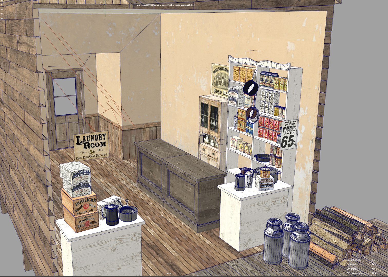 3D Frontier Store - TurboSquid 1295931