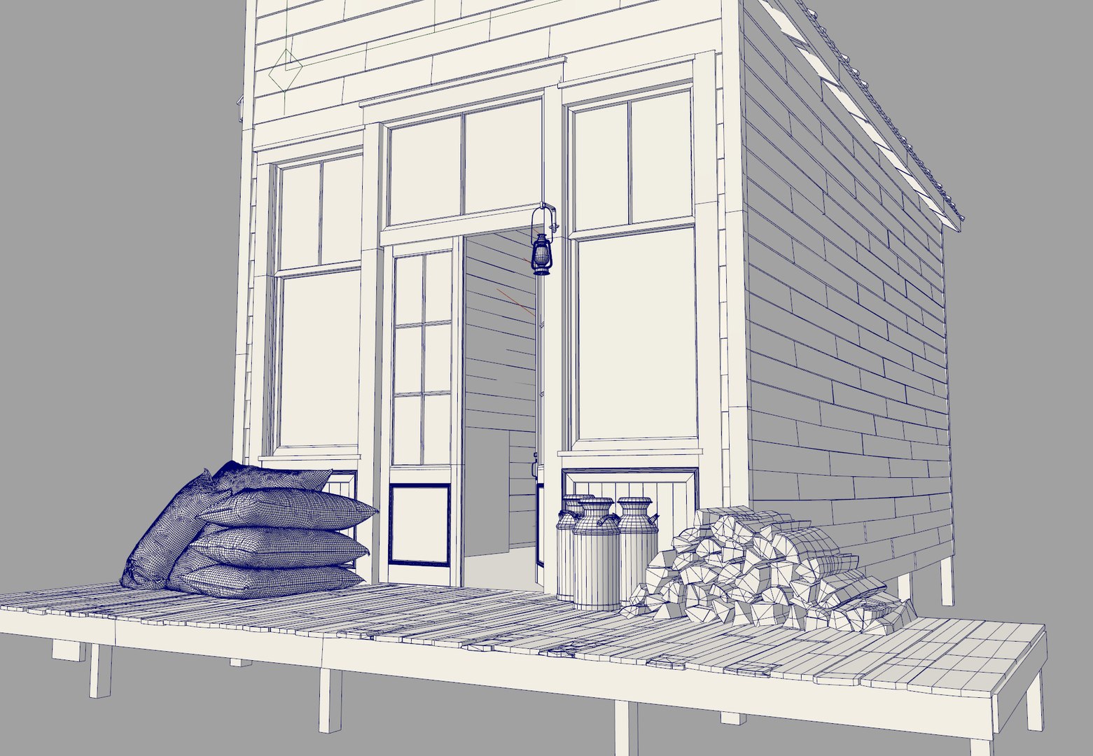 3D Frontier Store - TurboSquid 1295931