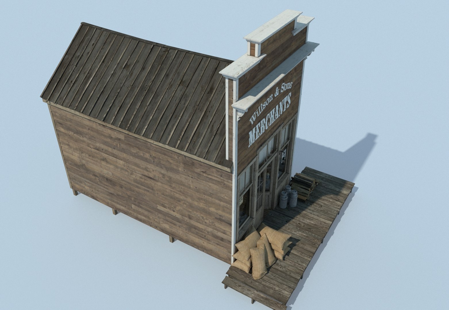 3D Frontier Store - TurboSquid 1295931