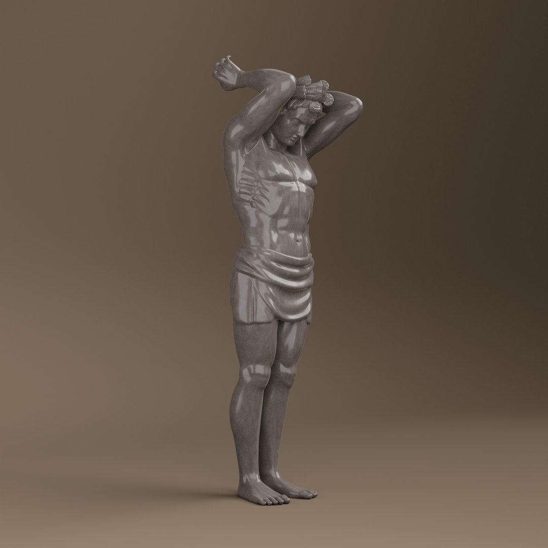 Atlant Statue 3D Model - TurboSquid 2009896