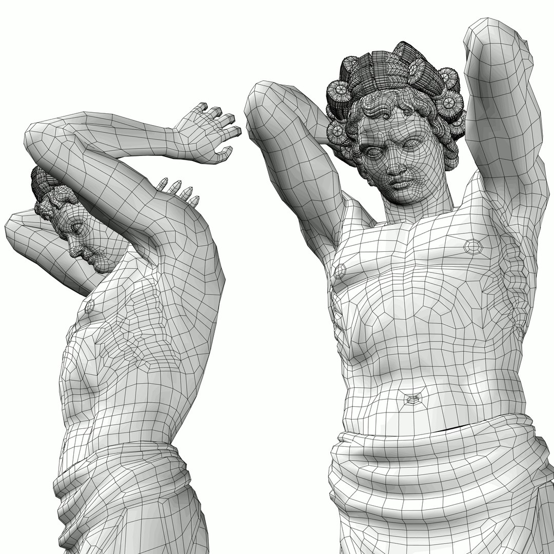 Atlant Statue 3D Model - TurboSquid 2009896