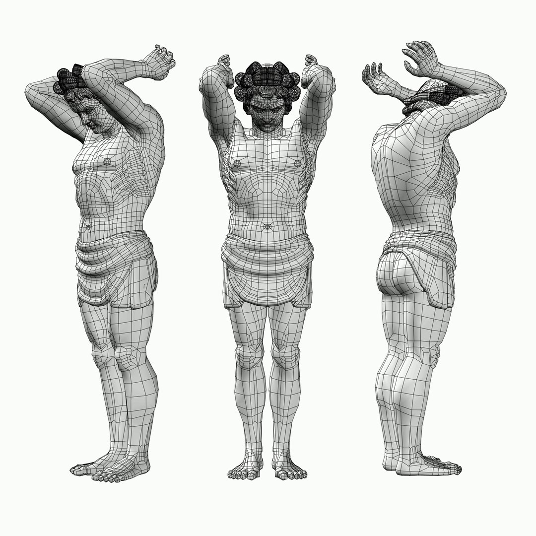 Atlant Statue 3D Model - TurboSquid 2009896