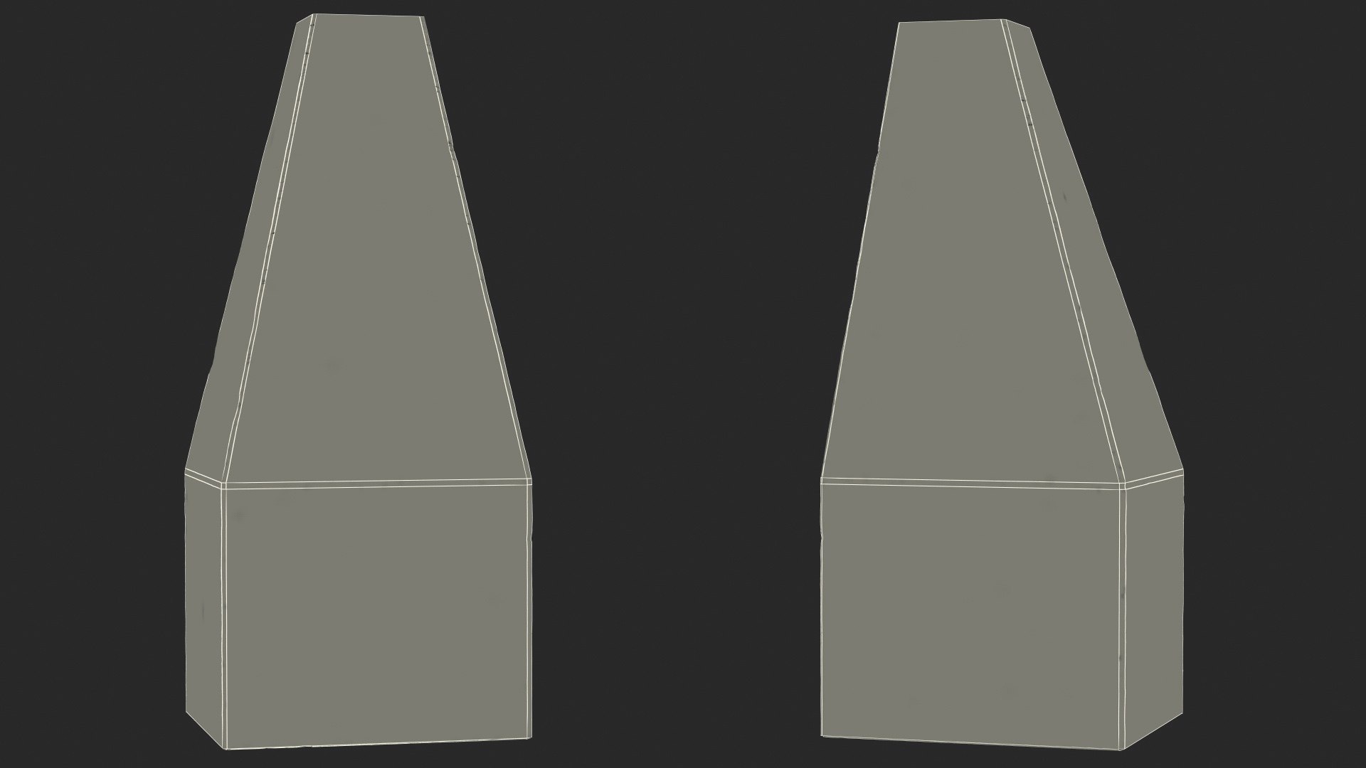 3D Dragons Teeth Anti Tank Model - TurboSquid 1606762