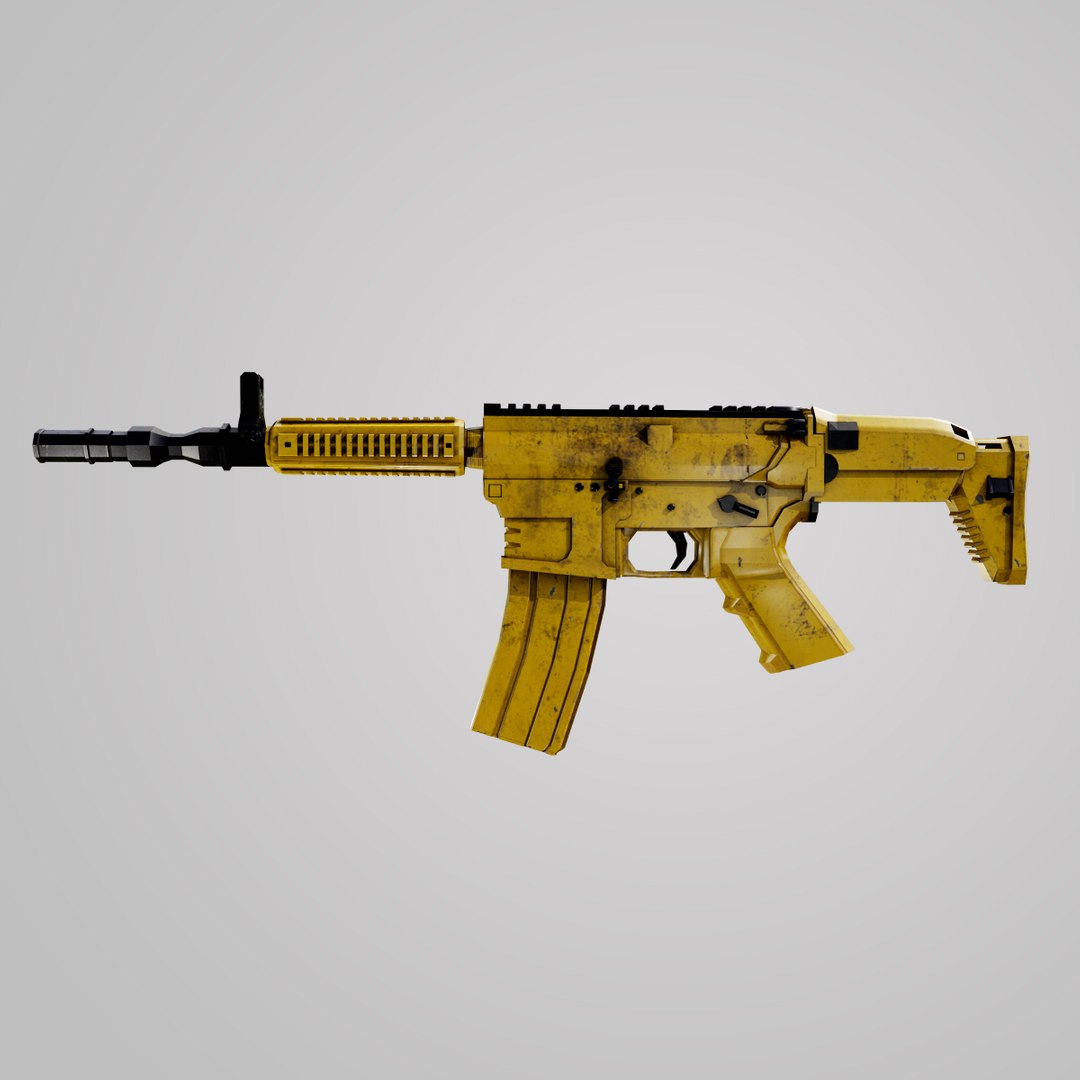 WT-15 Semi Automatic Rifle 3D Model 3D - TurboSquid 2117922