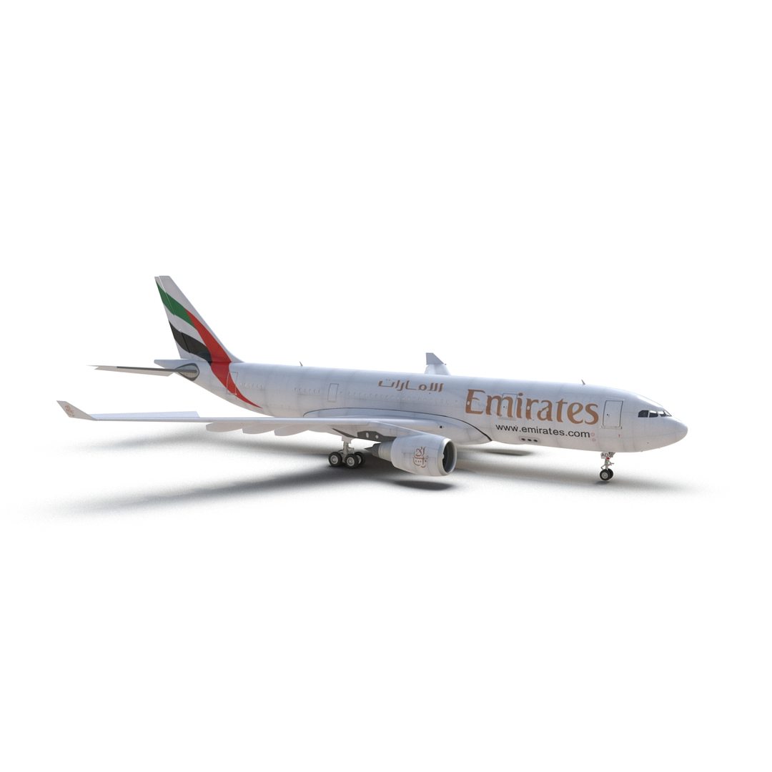 3d Model Airbus A330 P2f Emirates