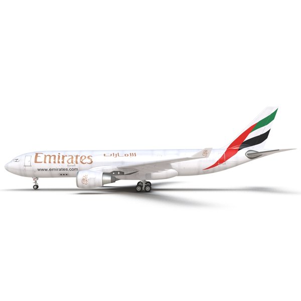3d model airbus a330 p2f emirates