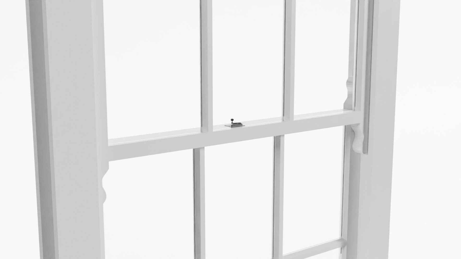 12 Panel Sash Window 3D Model - TurboSquid 2024299
