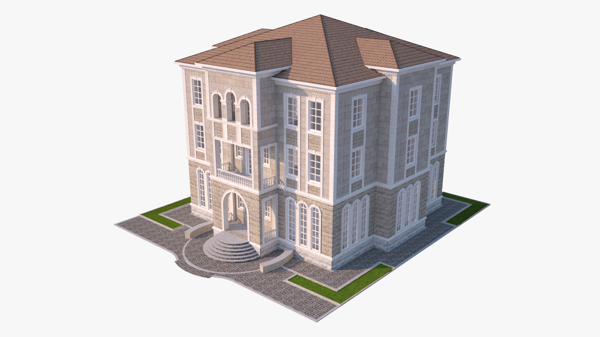 House Realistic 3D Model - TurboSquid 1499007