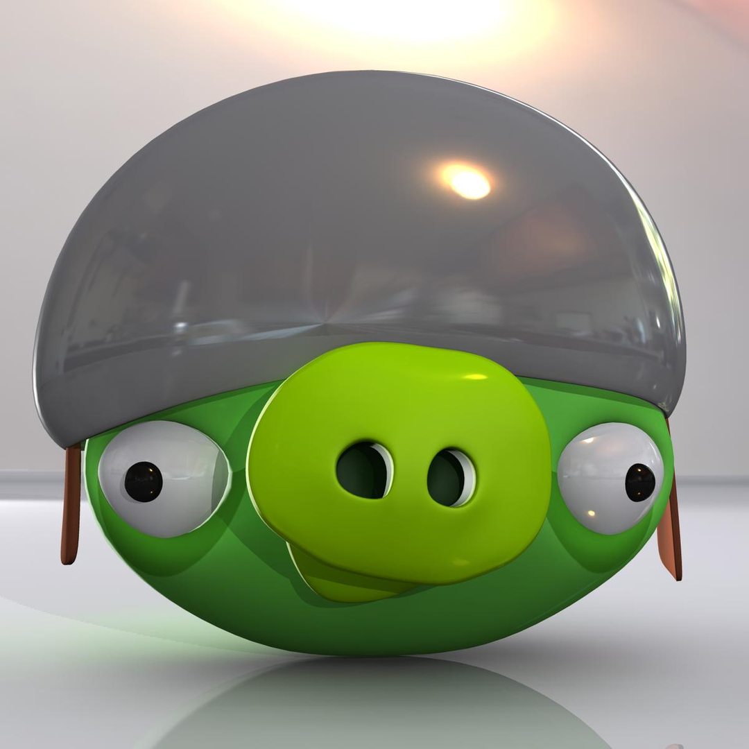Angry Birds Pigs Helmet