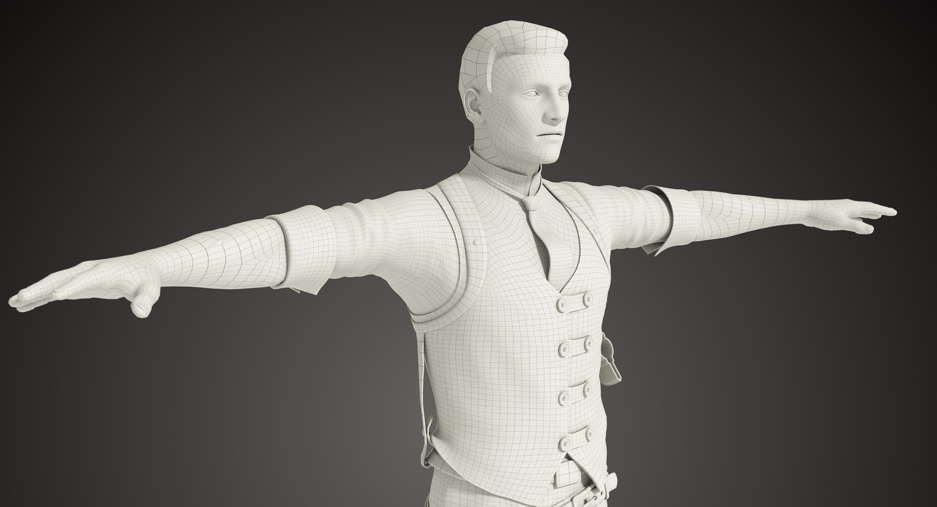 Character Blender Cycles 3d Model