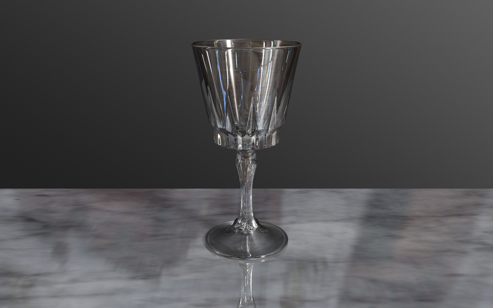 3d c4d crystal glass