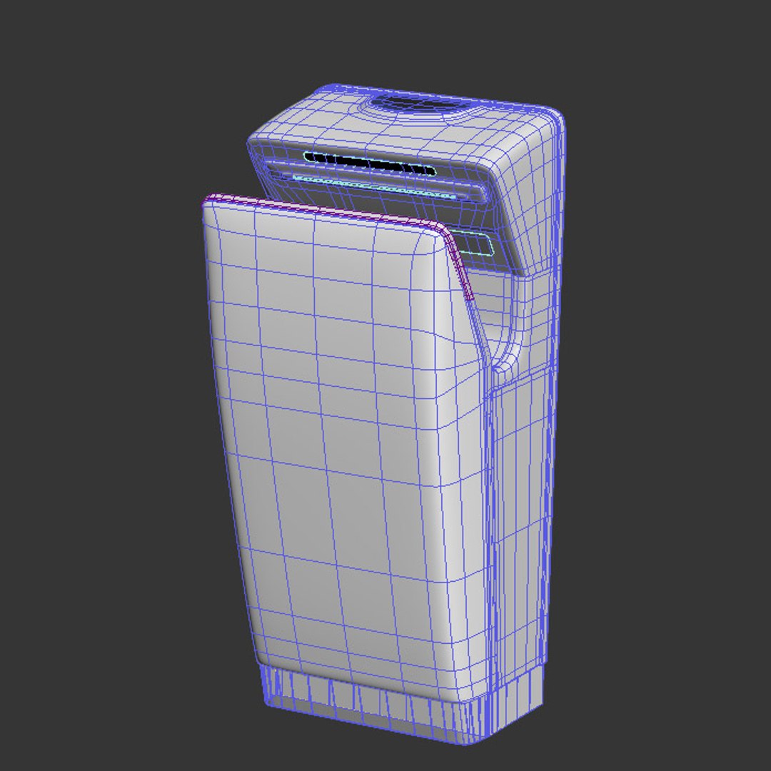 Jet Hand Dryer 3D Model - TurboSquid 1334409