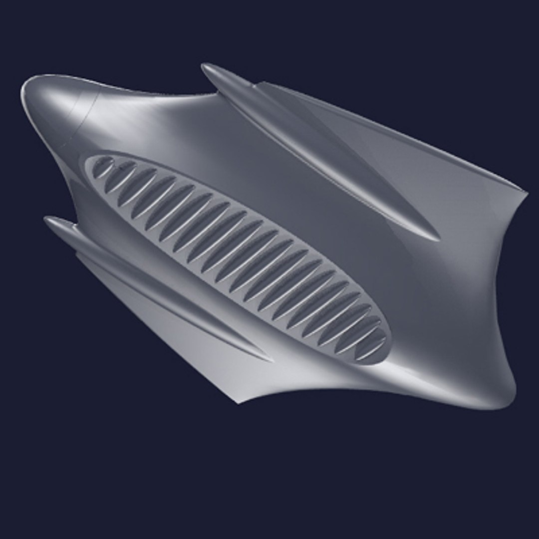 Alien Spaceship 3d 3ds